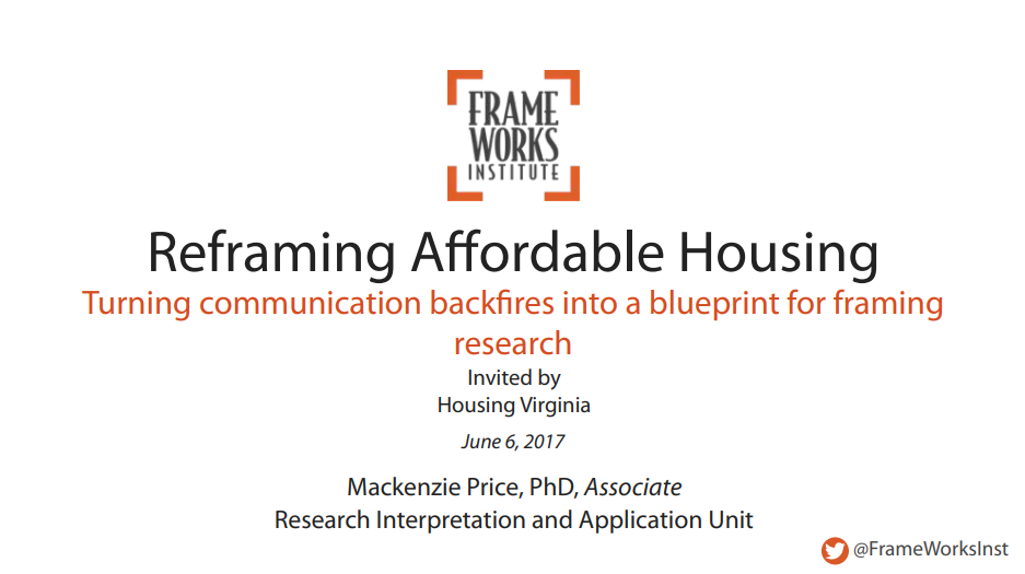 Messaging Toolkit - HousingForward Virginia