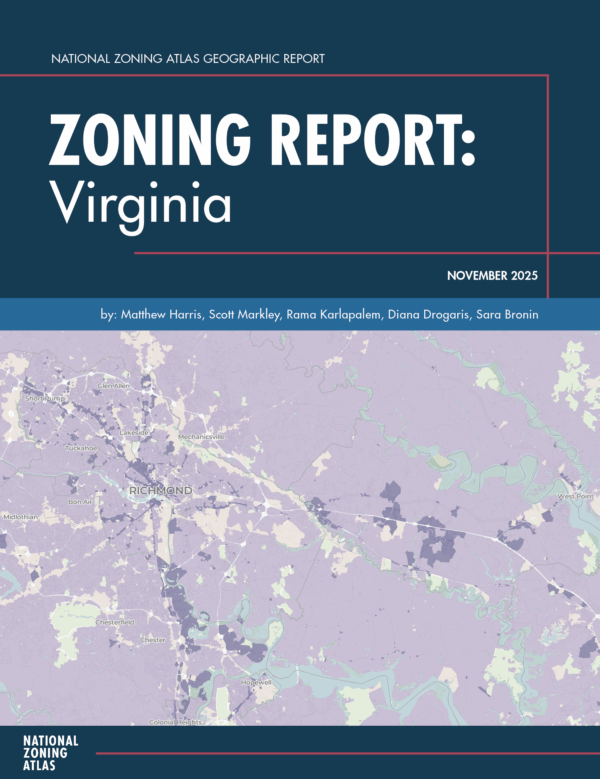 Zoning Report Virginia Cover Page - HousingForward Virginia